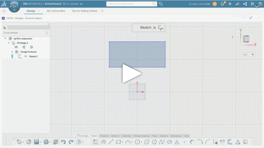 CATIA Talk | 3D Innovator #1: How to start from scratch with CATIA ...