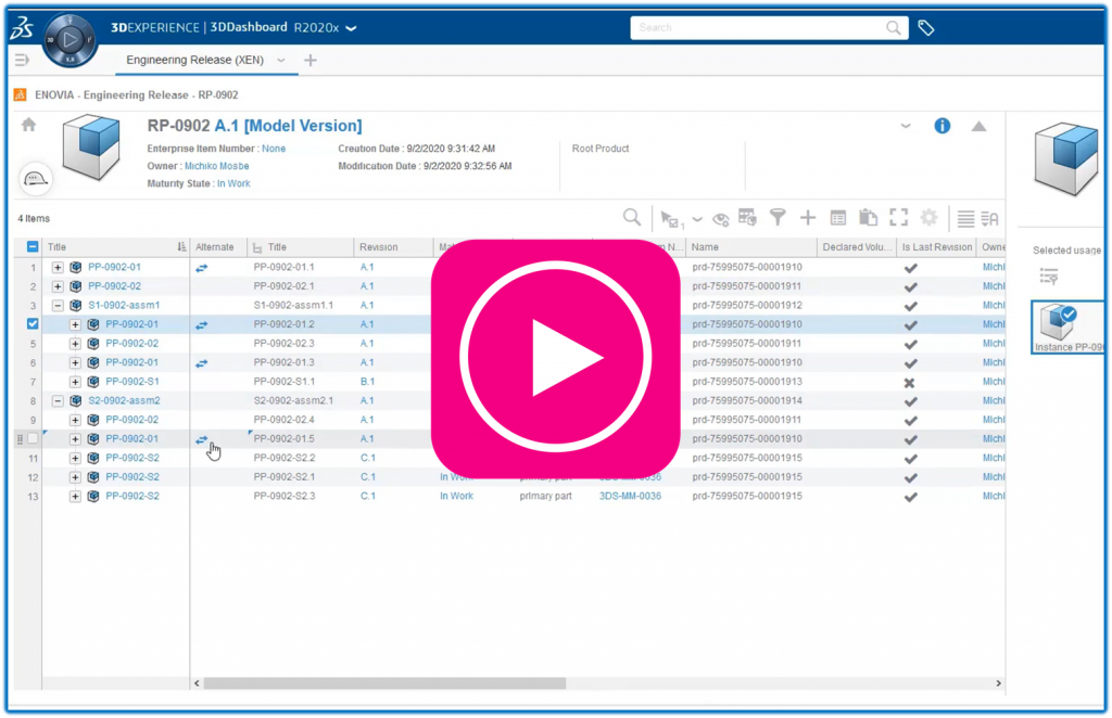 Alternate Items in Product Release Engineer - Dassault Systèmes blog
