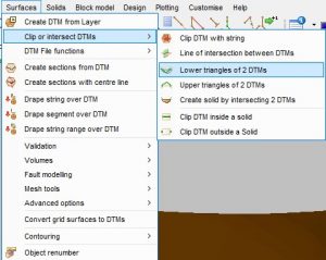 Merging DTMs in Surpac - Dassault Systèmes blog
