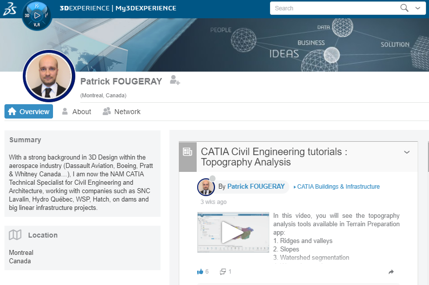 Civil Engineering tutorials from 3DS CATIA Expert Patrick Fougeray ...