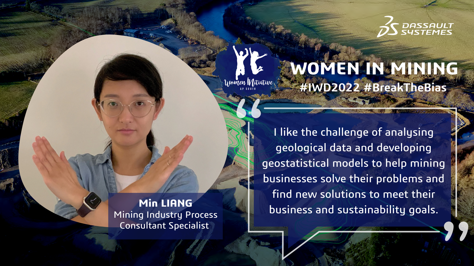 Celebrating Dassault Systèmes’ Women in Mining – LIANG Min: Continuous ...