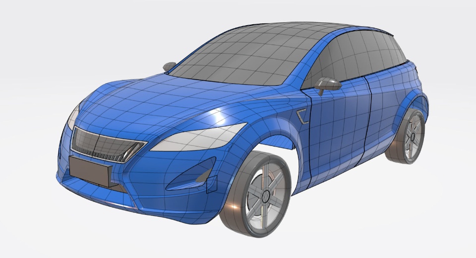 Exterior concept modeling Tutorial - CATIA Imagine & Shape - Generative ...