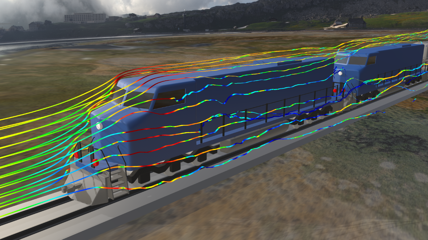 Why Does the Rail Industry Use PowerFLOW Fluid Simulation?