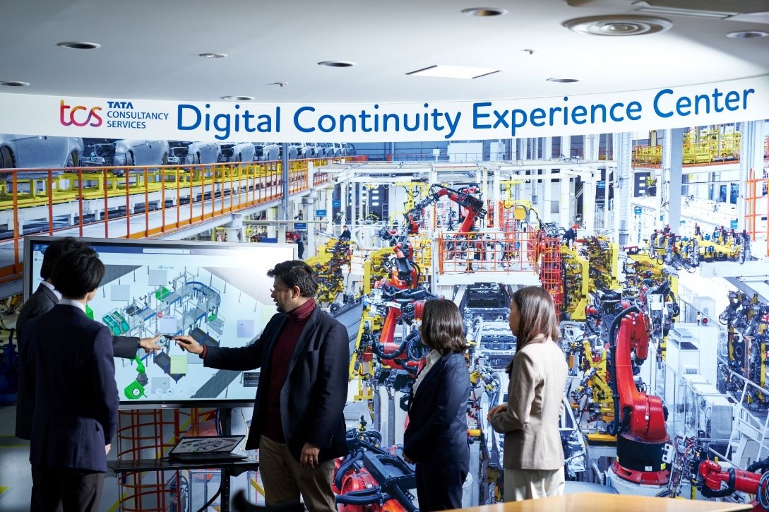 Digital Continuity Experience Center開設の記念式典を実施 日本タタ・コンサルタンシー・サービシズの皆様が ...