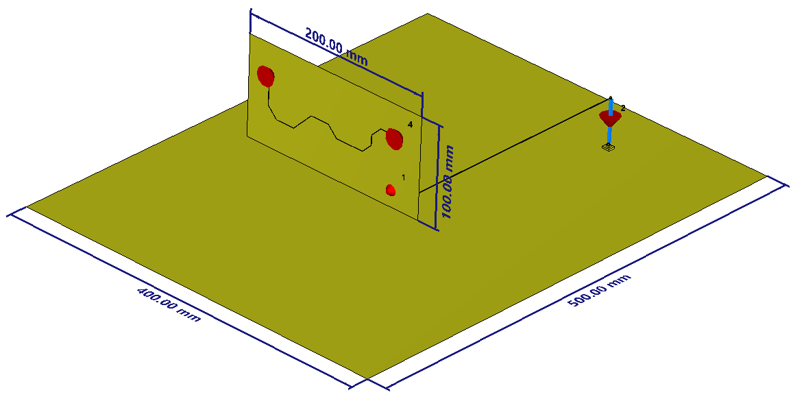 EMC Simulation of Coupling Between a PCB and a Ground Plane