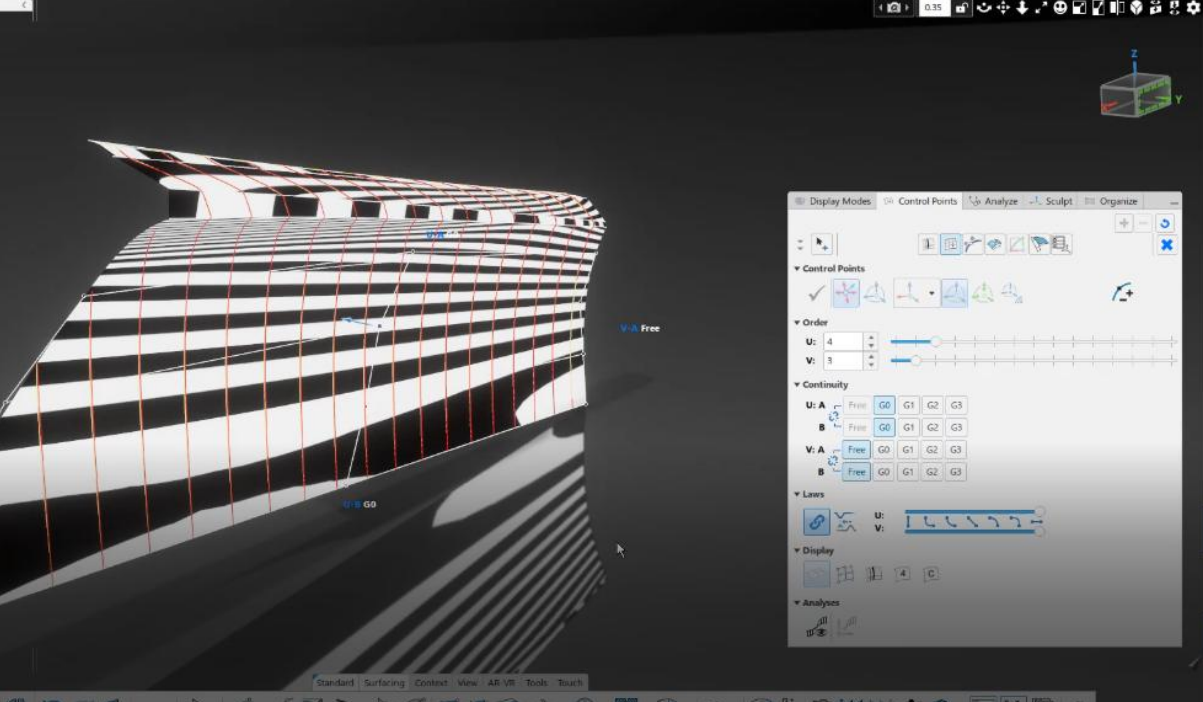 SurfaceModeling with CATIA: A Journey into ICEM Design eXperience
